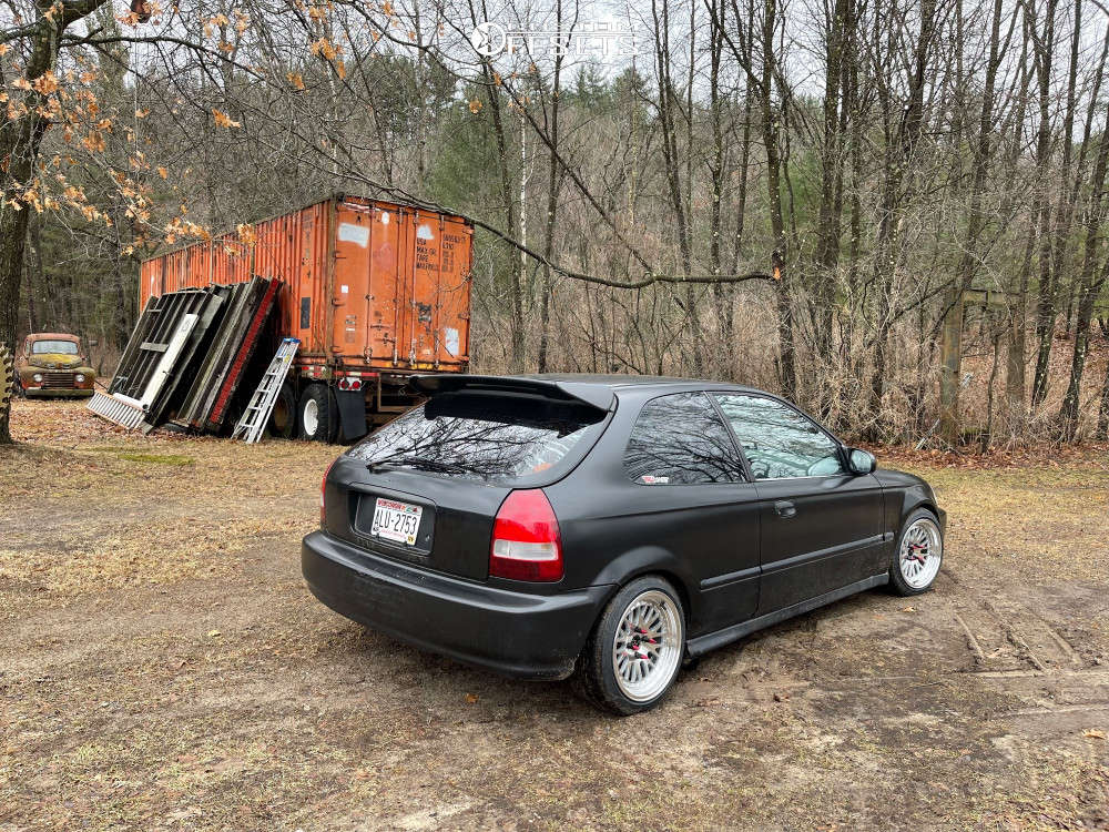 1999 Honda Civic with 15x8 25 JNC Jnc001 and 225/45R15 Toyo Tires ...