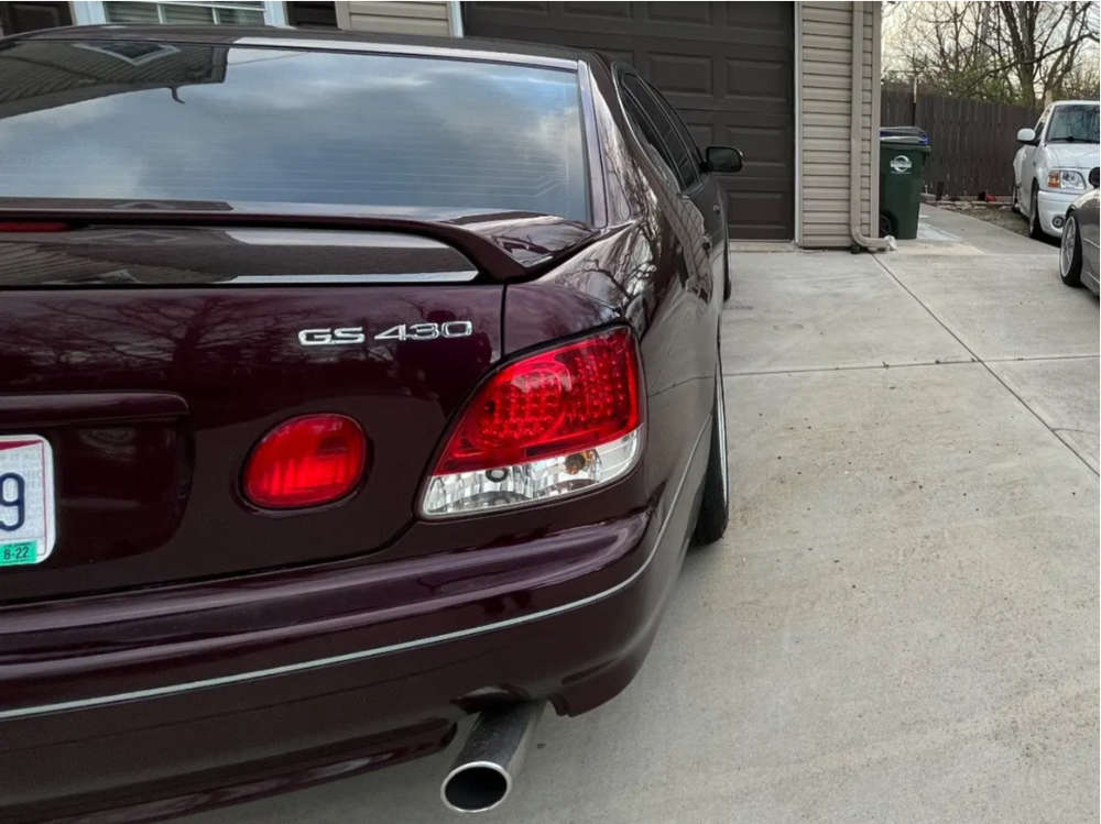 2003 Lexus GS430 with 18x9 35 Enkei Rpf1 and 235/40R18 Accelera Phi 2 ...