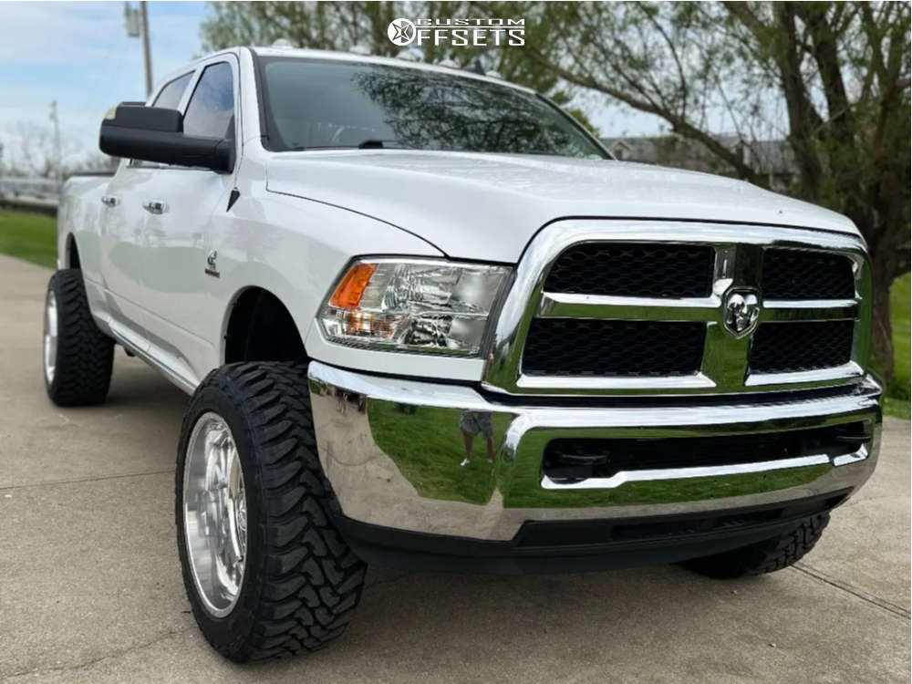 2018 Ram 2500 with 22x12 -40 American Force Decoy SS and 35/12.5R22 ...