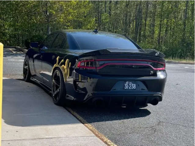 2019 Dodge Charger with 20x9.5 15 Factory Reproductions Fr77 and 275 ...