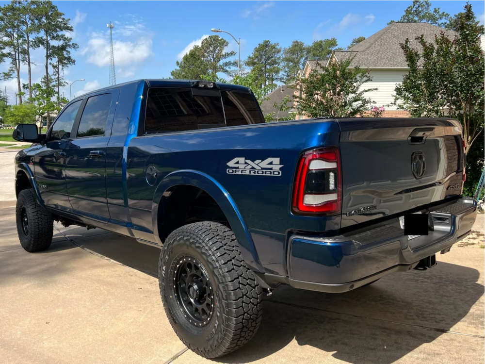 2021 Ram 2500 with 18x9 18 Method Mr315 and 37/12.5R18 Falken Wildpeak ...