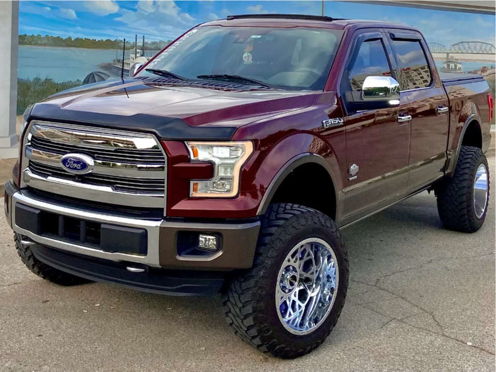 2016 Ford F-150 with 20x12 -51 Vision Rocker and 35/12.5R20 Atturo ...