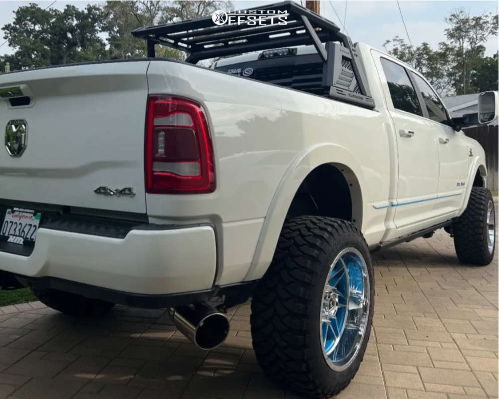 2020 Ram 2500 with 22x12 -44 Gear Off-Road 761c and 35/12.5R22 RBP ...