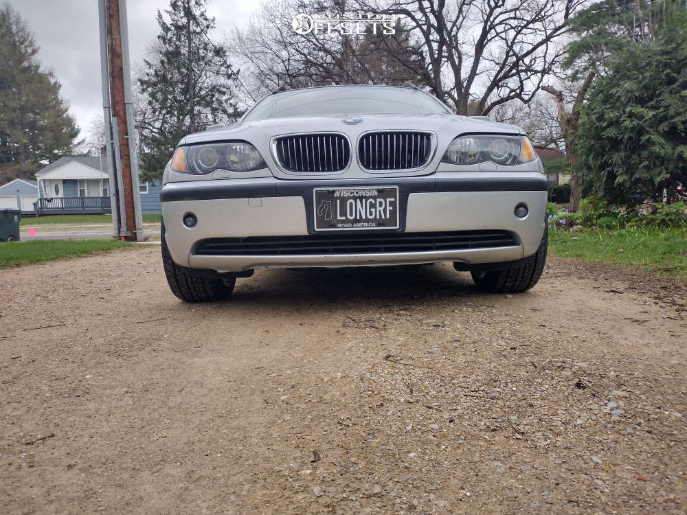 2003 BMW 325xi with 18x8.5 35 Aodhan Ds08 and 225/45R18 Vercelli Strada ...