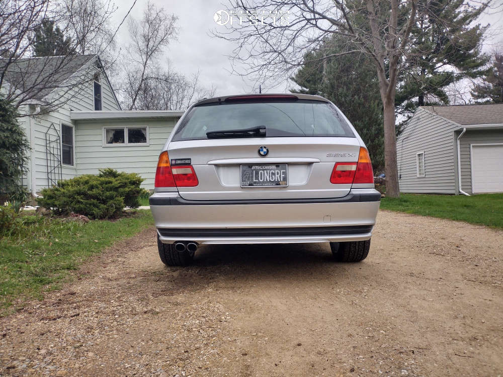 2003 BMW 325xi with 18x8.5 35 Aodhan Ds08 and 225/45R18 Vercelli Strada ...