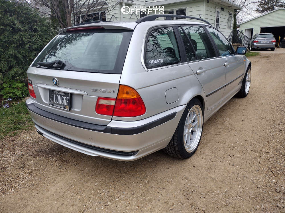2003 BMW 325xi with 18x8.5 35 Aodhan Ds08 and 225/45R18 Vercelli Strada ...