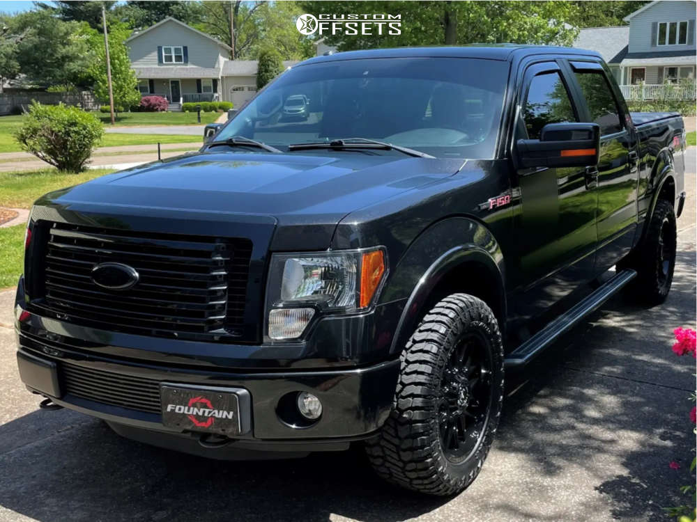 2012 Ford F-150 with 20x9 18 Motiv Offroad Magnus and 295/55R20 Radar ...