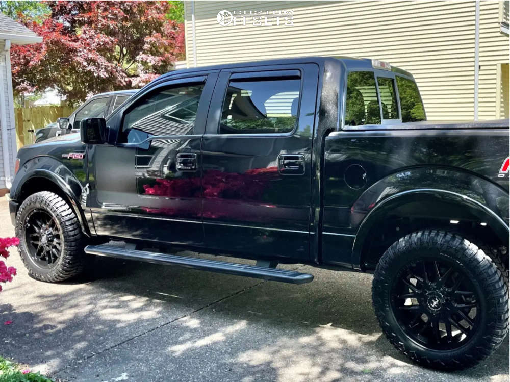 2012 Ford F-150 with 20x9 18 Motiv Offroad Magnus and 295/55R20 Radar ...