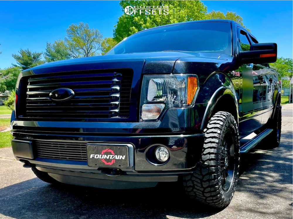 2012 Ford F-150 with 20x9 18 Motiv Offroad Magnus and 295/55R20 Radar ...