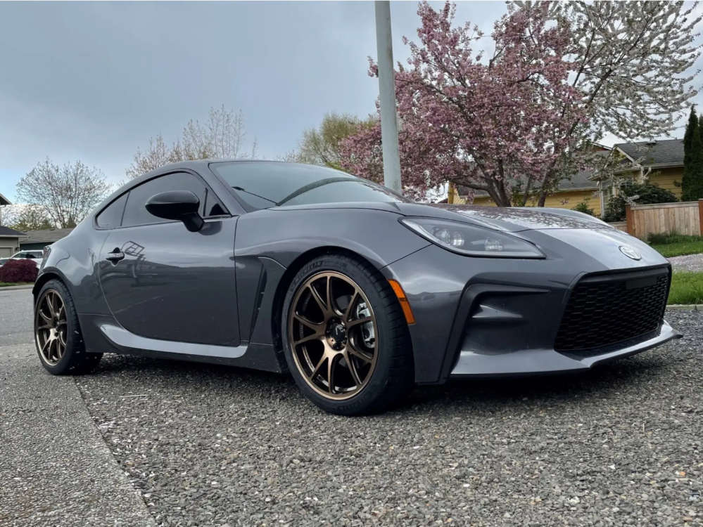 2022 Toyota GR86 with 18x8.5 44 Konig Freeform and 235/40R18 Michelin Pilot Sport 4 S and ...