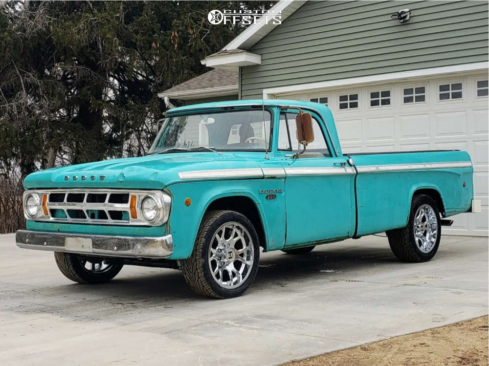 1968 Dodge D200 Pickup with 20x9 Hostile H113 and 275/40R20 Toyo Tires ...