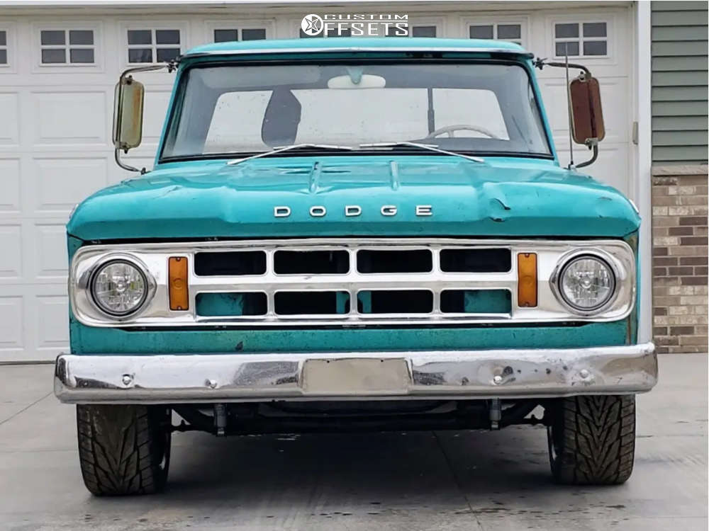 1968 Dodge D200 Pickup with 20x9 Hostile H113 and 275/40R20 Toyo Tires ...