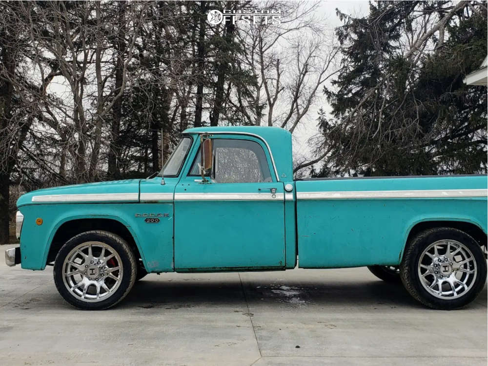 1968 Dodge D200 Pickup with 20x9 Hostile H113 and 275/40R20 Toyo Tires ...