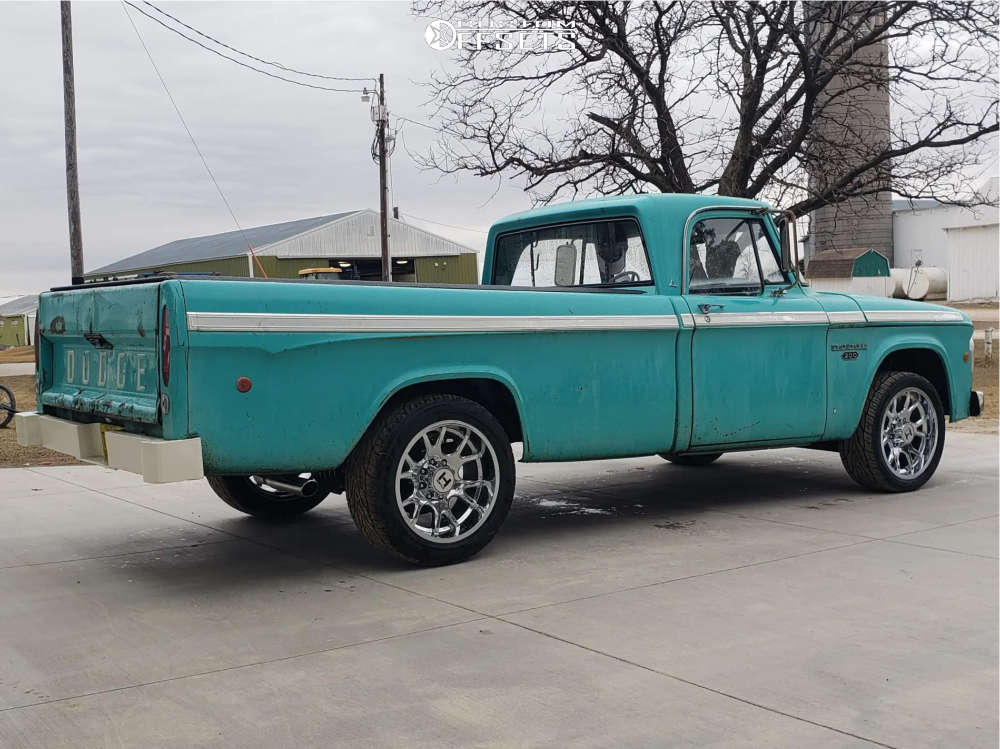 1968 Dodge D200 Pickup with 20x9 Hostile H113 and 275/40R20 Toyo Tires ...