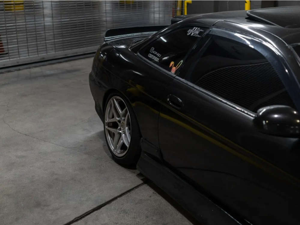 1995 Lexus SC400 with 18x9.5 22 Kansei Astro and 245/40R18 Pirelli ...