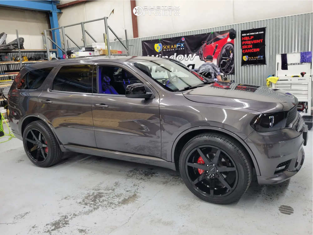 2019 Dodge Durango with 22x10 30 Ravetti M7 and 285/45R22 Goodyear ...