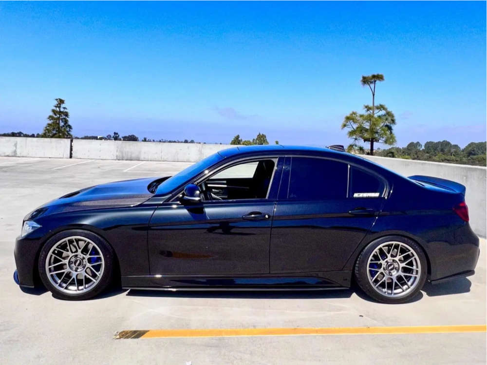 2018 BMW 330i with 18x9 30 Apex Arc-8 and 245/40R18 Michelin Pilot ...