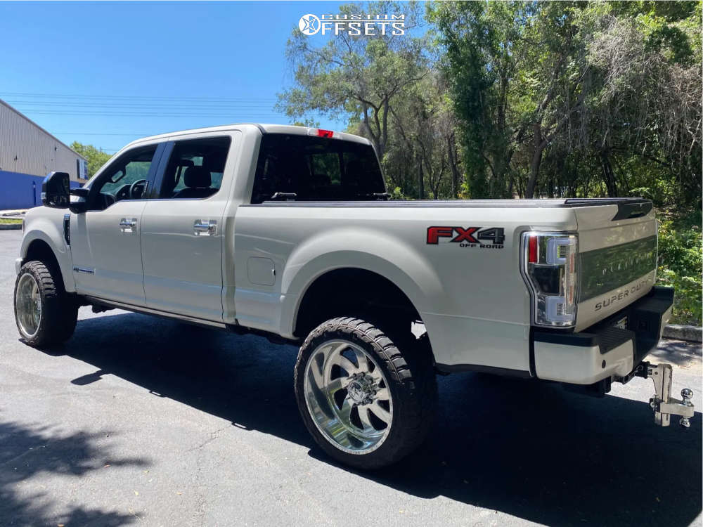 2017 Ford F-250 Super Duty with 24x12 -40 American Force Blade SS and ...