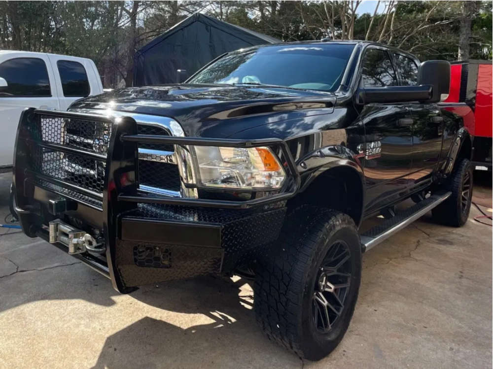 2014 Ram 2500 with 20x10 -18 Hartes Metal Offroad Crossbow and 35/12 ...