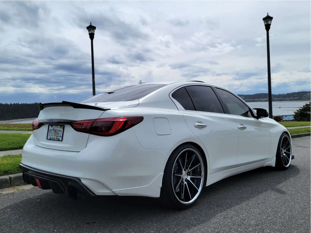 2018 INFINITI Q50 with 20x10 28 Ferrada CM2 and 245/35R20 Toyo Tires ...