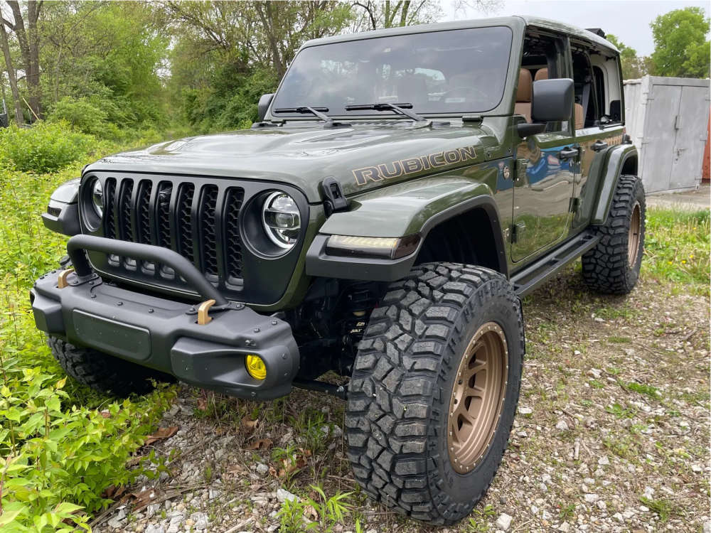 2022 Jeep Wrangler with 20x10 -24 Method Mr605 and 37/12.5R20 Cooper ...
