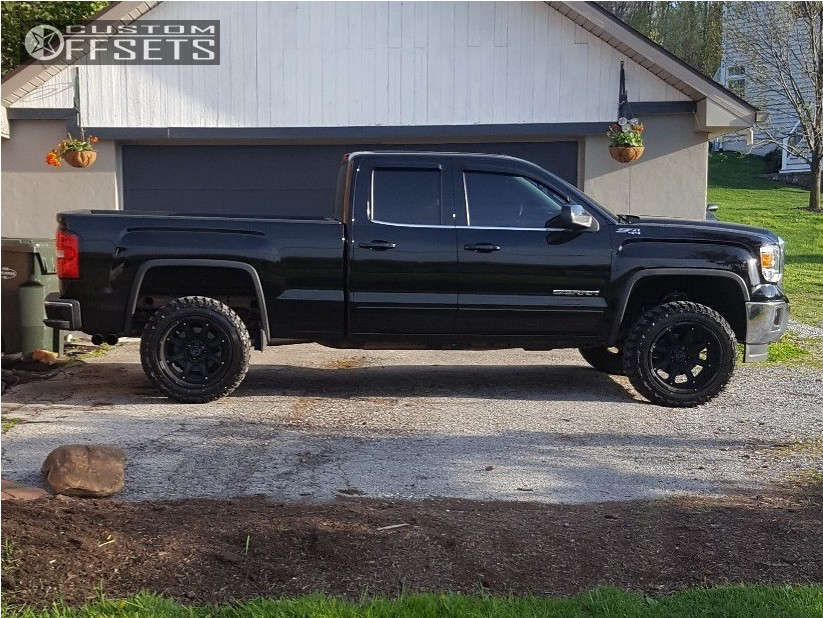 2014 GMC Sierra 1500 with 20x12 -44 Black Rhino Glamis and 33/12.5R20 ...