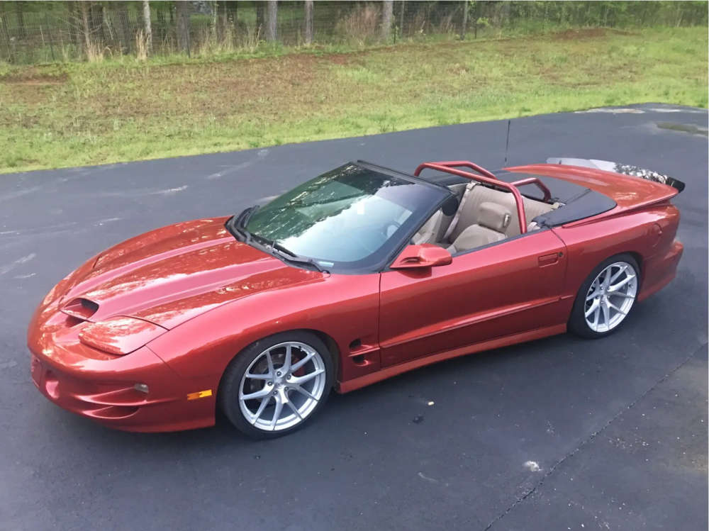 1998 Pontiac Firebird with 19x8.5 35 Aodhan Aff7 and 245/35R19 Delinte ...
