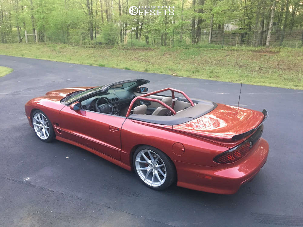1998 Pontiac Firebird with 19x8.5 35 Aodhan Aff7 and 245/35R19 Delinte ...