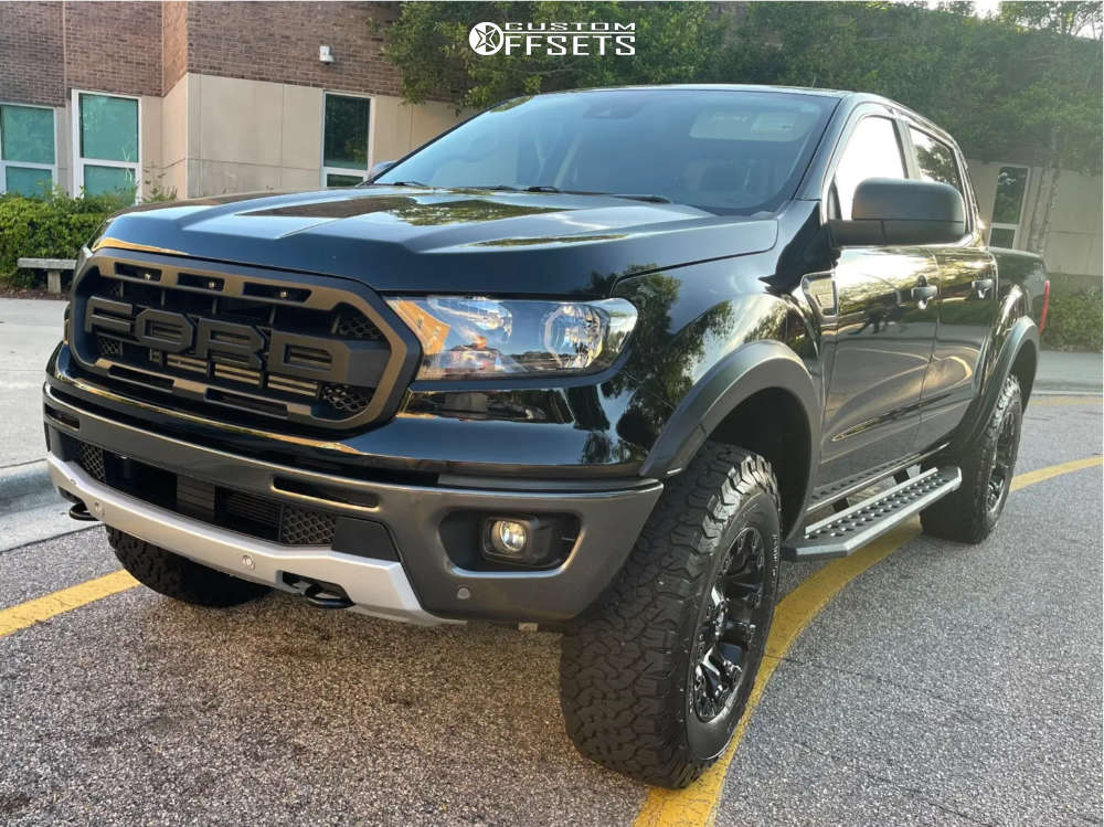 2019 Ford Ranger with 17x9 20 Fuel Vapor and 285/70R17 BFGoodrich All ...