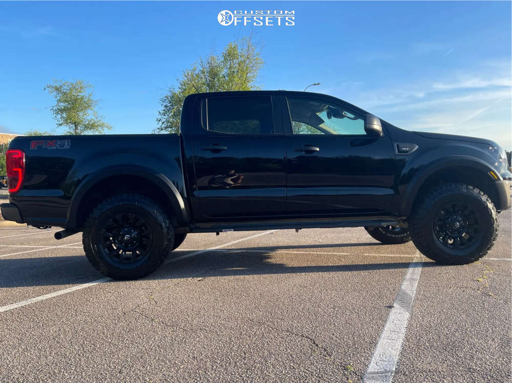 2019 Ford Ranger with 17x9 20 Fuel Vapor and 285/70R17 BFGoodrich All ...