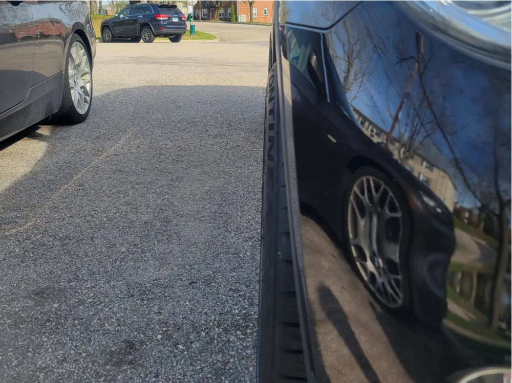 2012 INFINITI EX35 with 19x9.5 35 Aodhan Aff7 and 255/40R19 Continental ...