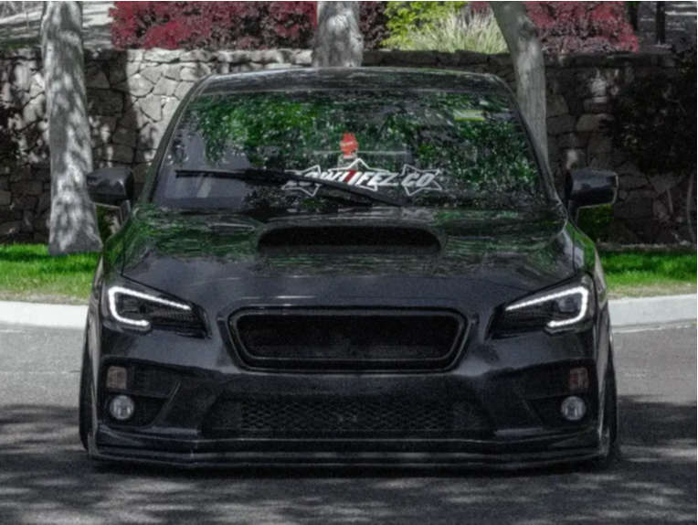 2016 Subaru WRX with 19x10 30 Variant CRT-3P and 215/35R19 Triangle ...