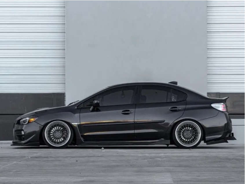 2016 Subaru WRX with 19x10 30 Variant CRT-3P and 215/35R19 Triangle ...