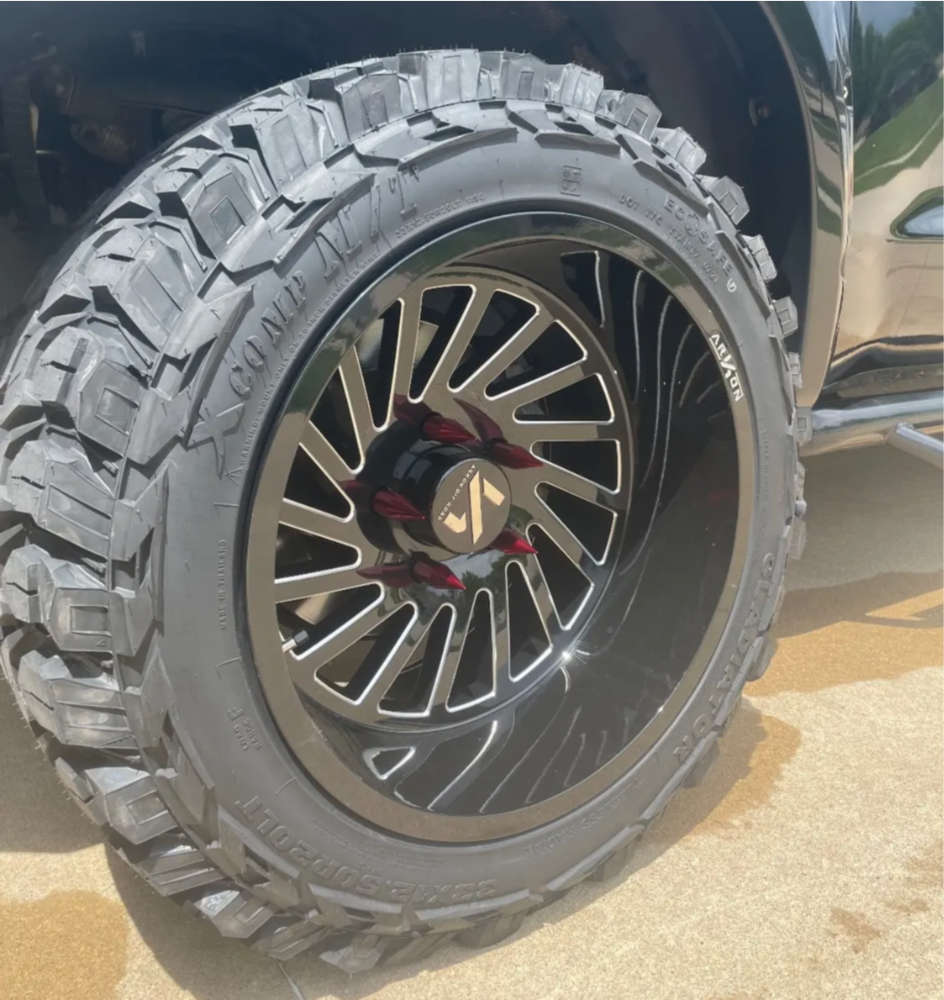 2011 Toyota Tundra with 20x12 -51 ARKON OFF-ROAD Caesar and 33/12.5R20 ...