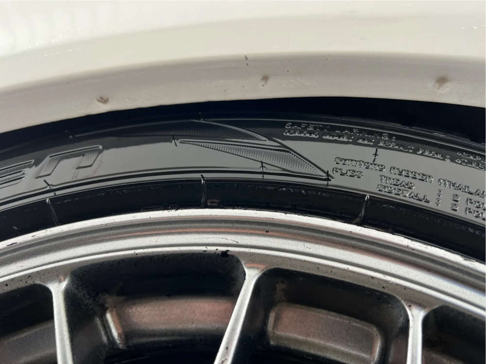 2004 Acura RSX with 17x8 35 Enkei Bortex and 225/45R17 Michelin Pilot ...