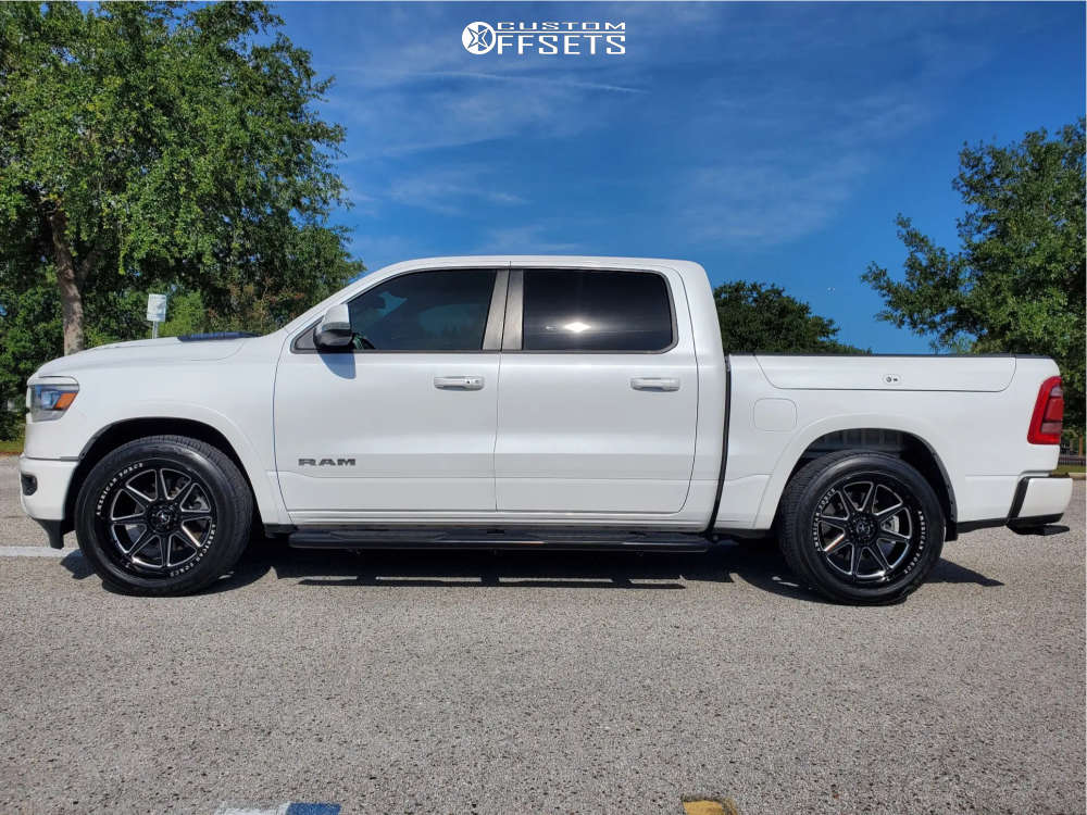 2019 Ram 1500 with 22x10 -18 Force Form By American Force Trail and 305 ...