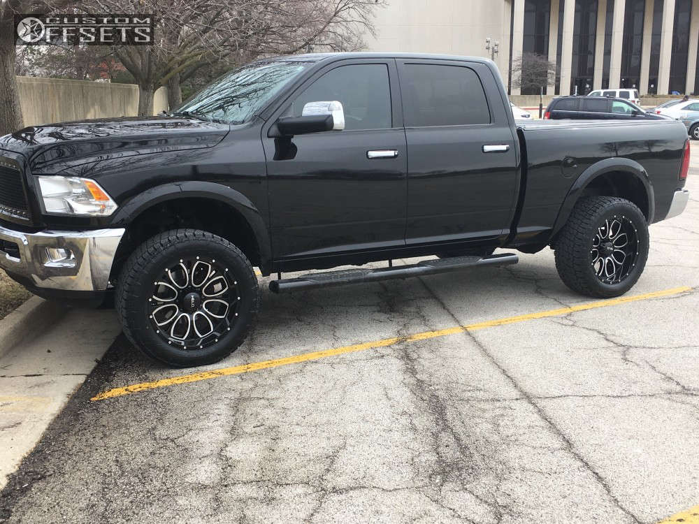 2012 Ram 3500 with 22x10 -24 Helo He879 and 285/55R22 Nitto Terra ...