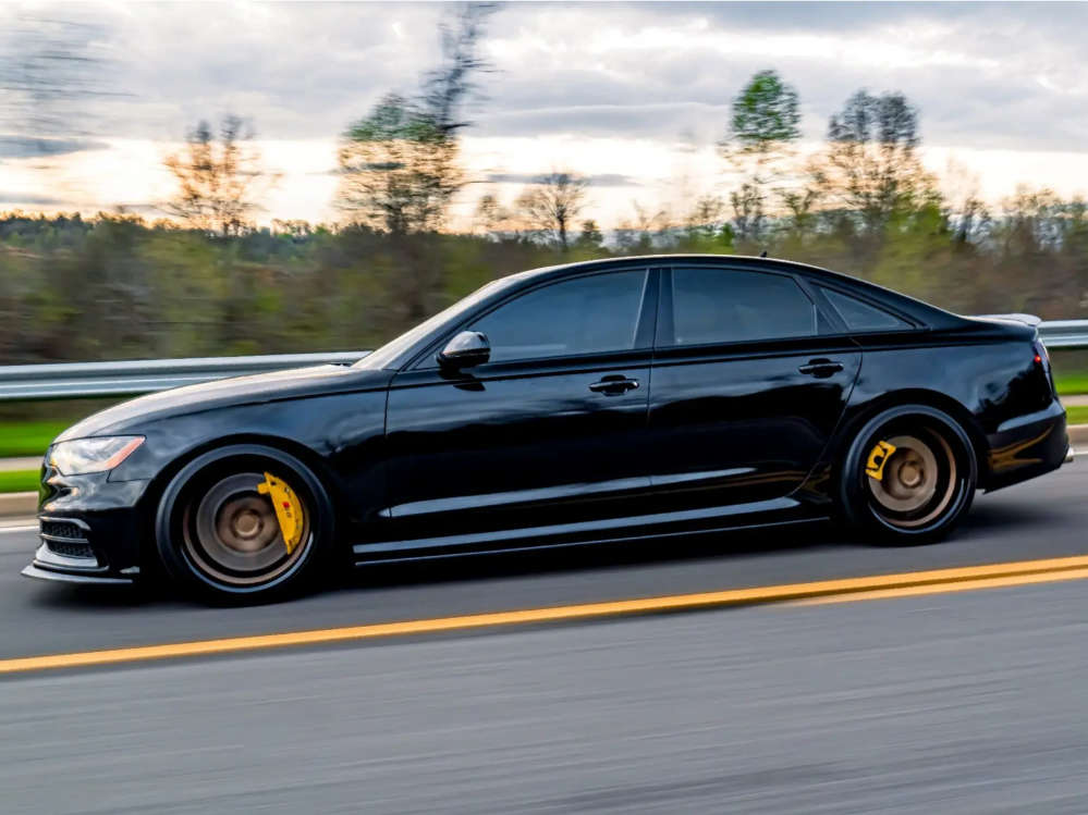2014 Audi S6 with 20x9 35 Ferrada FR2 and 275/30R20 Nitto Nt555 G2 and Air Suspension | Custom ...