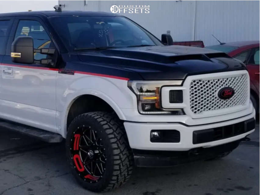 2019 Ford F-150 with 22x10 -24 XF Offroad Xf-211 and 33/12.5R22 Haida ...
