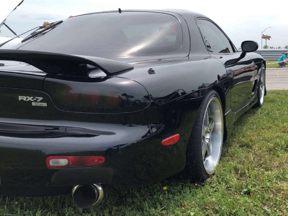 1994 Mazda RX-7 with 19x9.5 14 Axis Shine and 235/35R19 Falken Azenis ...