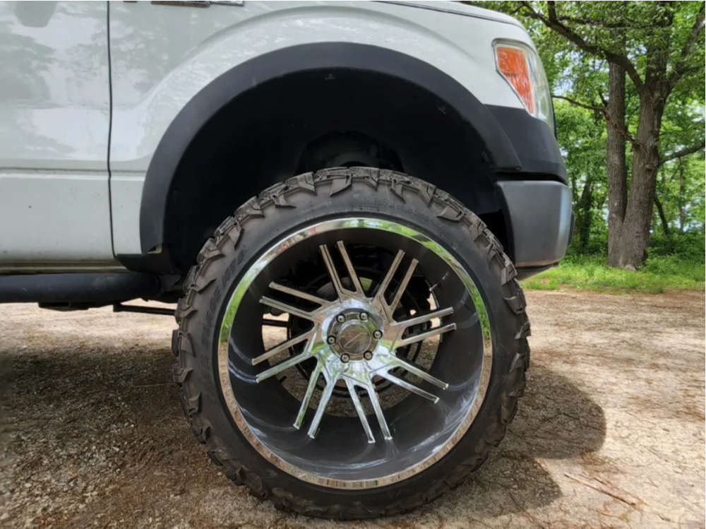 2010 Ford F-150 with 24x14 -81 ARKON OFF-ROAD DaVinci and 37/13.5R24 ...