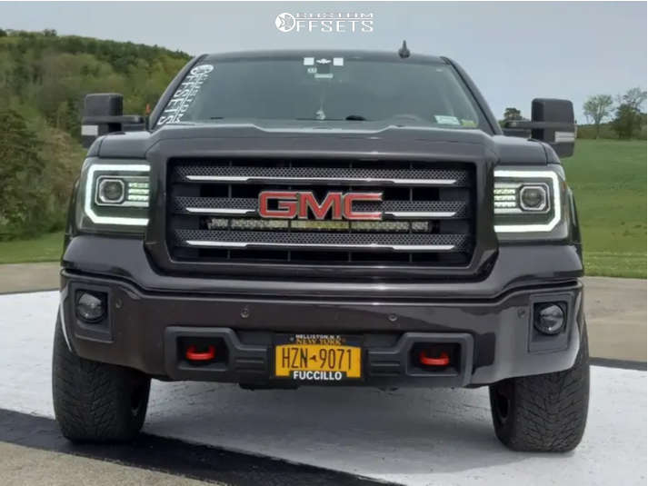 2015 GMC Sierra 1500 with 20x10 -12 Impact 811GBR and 285/50R20 ...