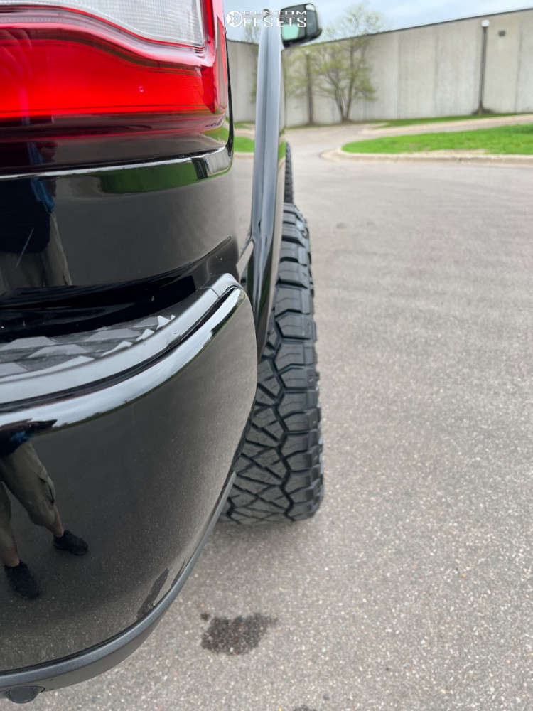 2022 Ram 3500 with 20x9 1 Fuel Blitz and 35/12.5R20 Nitto Ridge ...