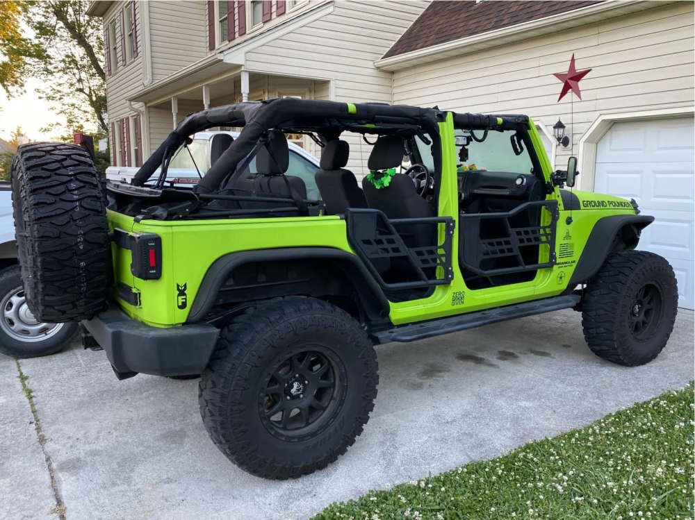 2012 Jeep Wrangler with 18x9 -12 Mamba M27 and 37/13.5R18 Atturo Trail ...