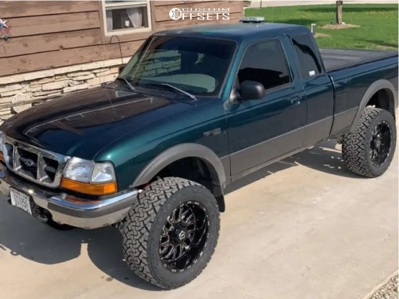 1998 Ford Ranger with 20x10 -25 TIS 544BM and 33/12.5R20 Venom Power ...