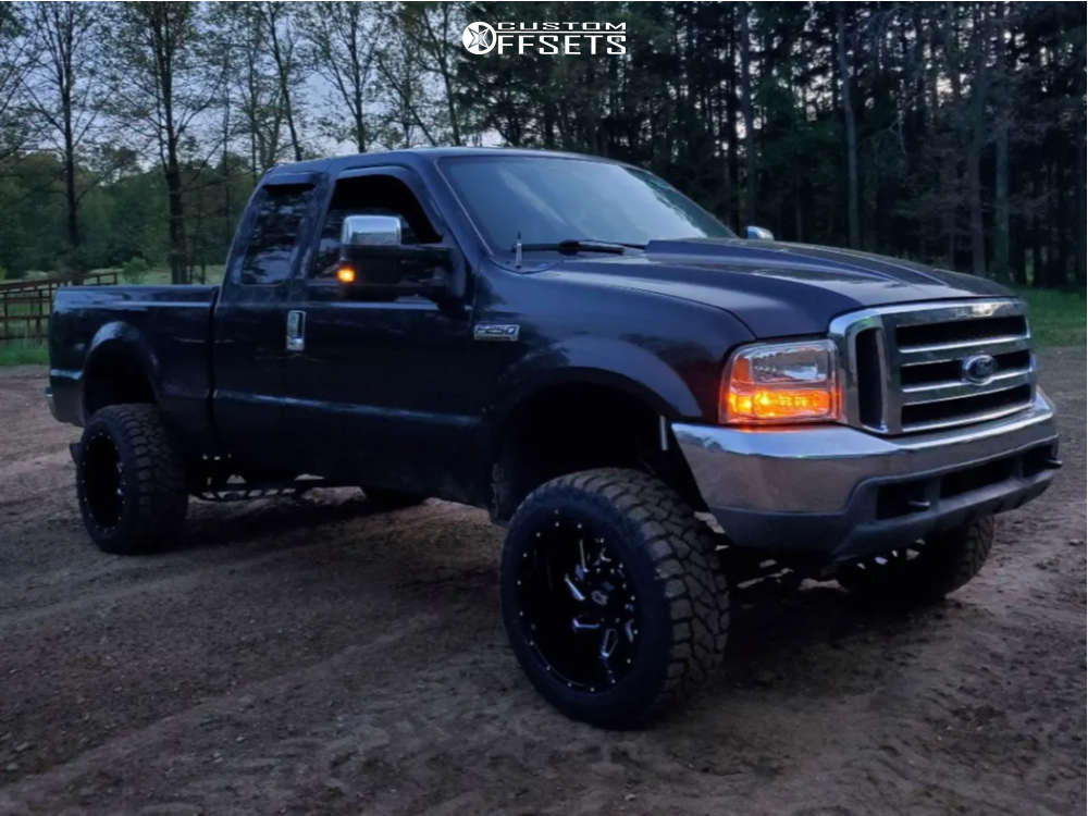 1999 Ford F-250 Super Duty with 20x12 -51 Vision Spyder and 33/12.5R20 ...