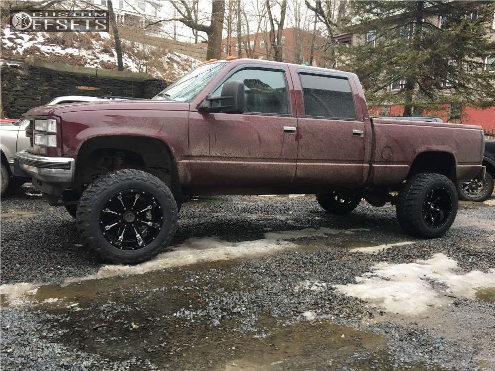 1999 GMC K2500 with 20x12 -44 Gima Overdrive and 35/12.5R20 Federal ...