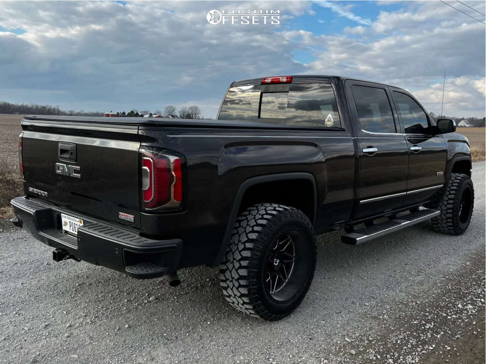 2016 GMC Sierra 1500 with 20x12 -44 Gear Off-Road 761b and 305/55R20 ...