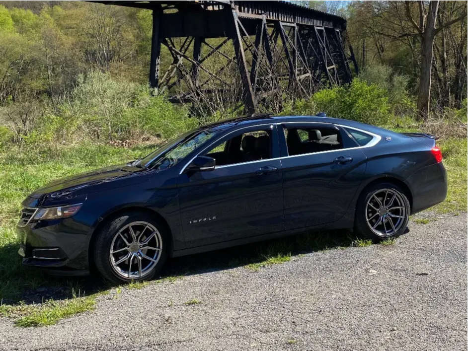 2014 Chevrolet Impala with 19x8.5 40 XXR 559 and 245/45R19 Goodyear ...