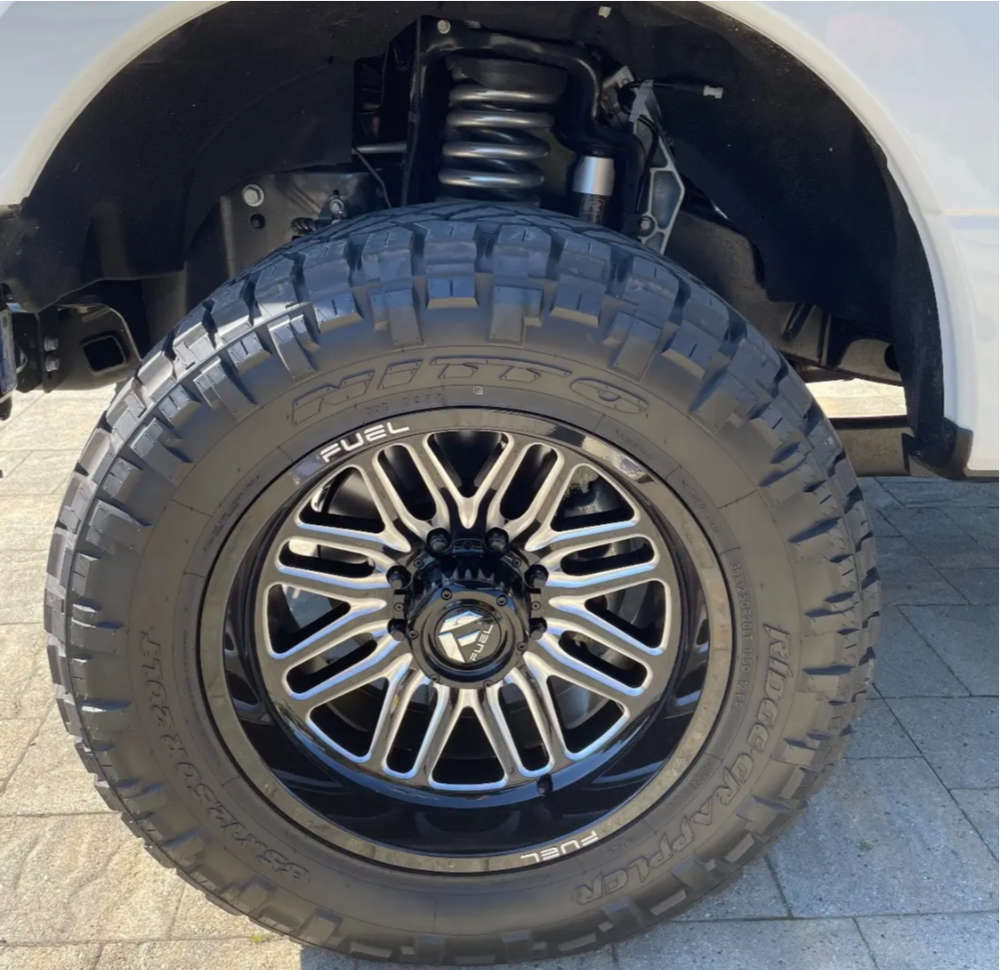 2021 Ford F-250 Super Duty with 20x10 -18 Fuel Ignite and 35/12.5R20 ...